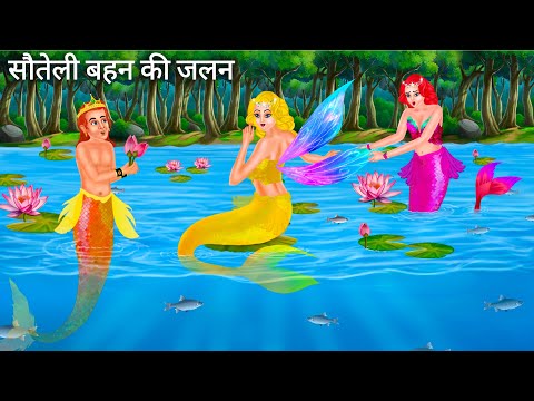 जलपरी की जादुई पंख | Jalpari cartoon | GOLDEN MERMAID WINGS | Jalpari Ki Kahani  Hindi Moral Stories
