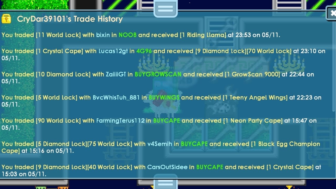 Scam Trade Growtopia #3 #growtopia #growtopiascamfail - YouTube