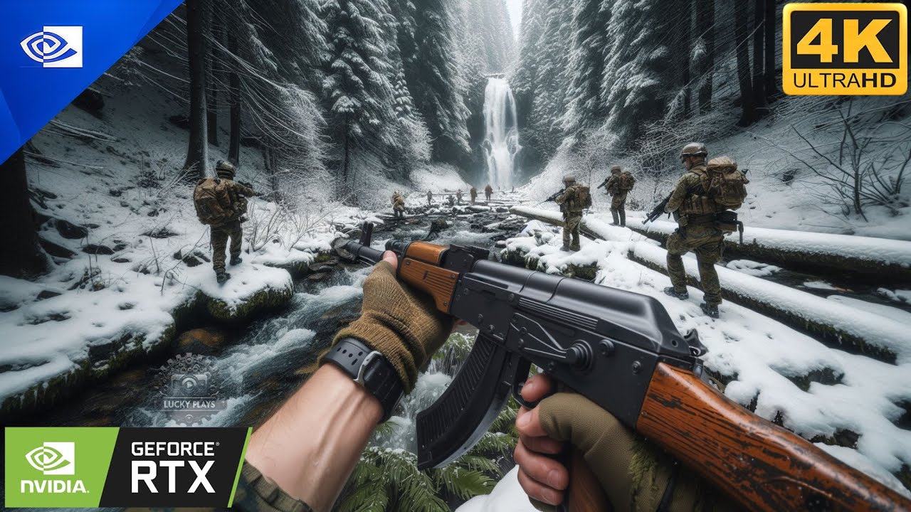 Snow Piercer looks Scary in Battle Field 5｜Ulra realistic immersive 4K ...