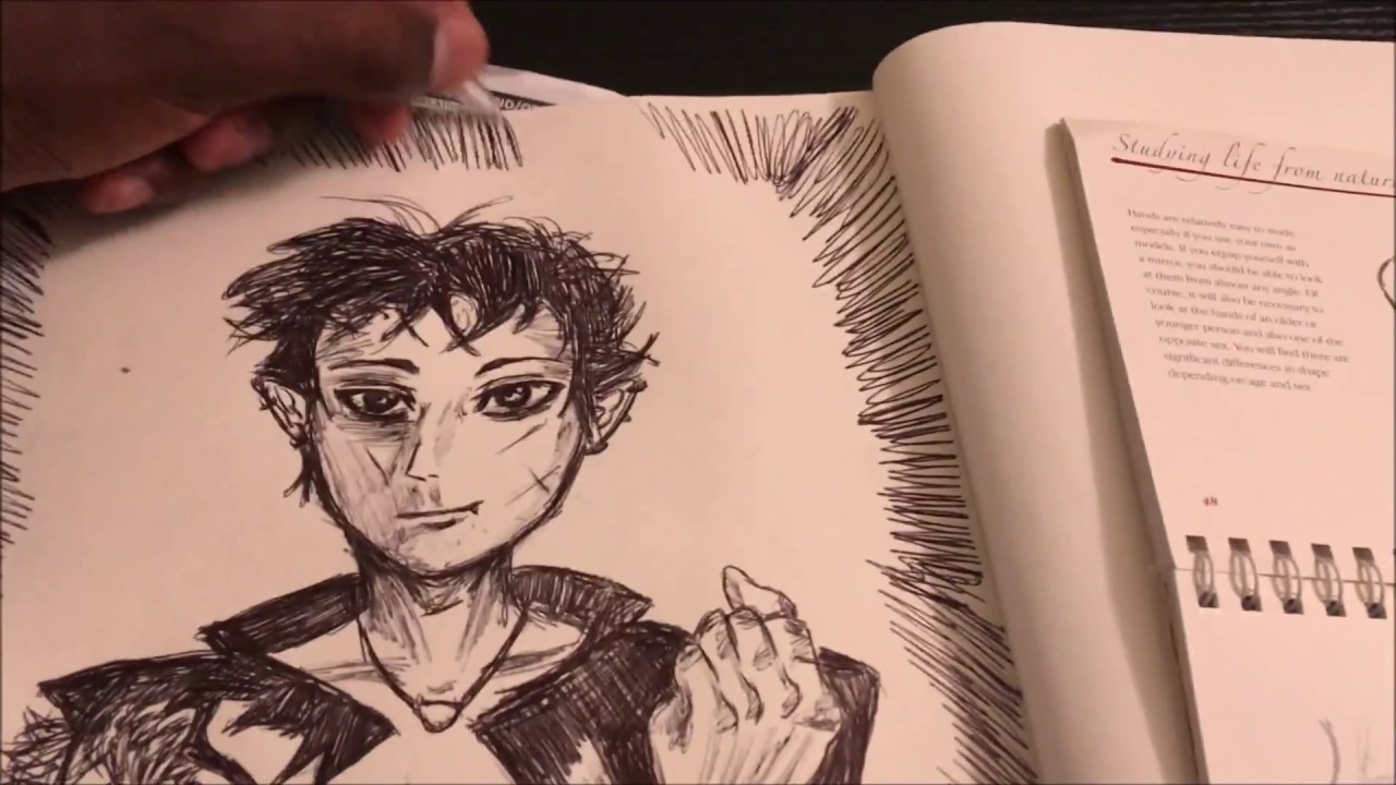 "Blood Lad" inspiration drawing - YouTube