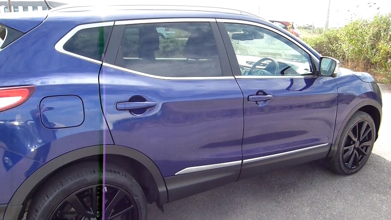 Nissan Qashqai Ink Blue - YouTube