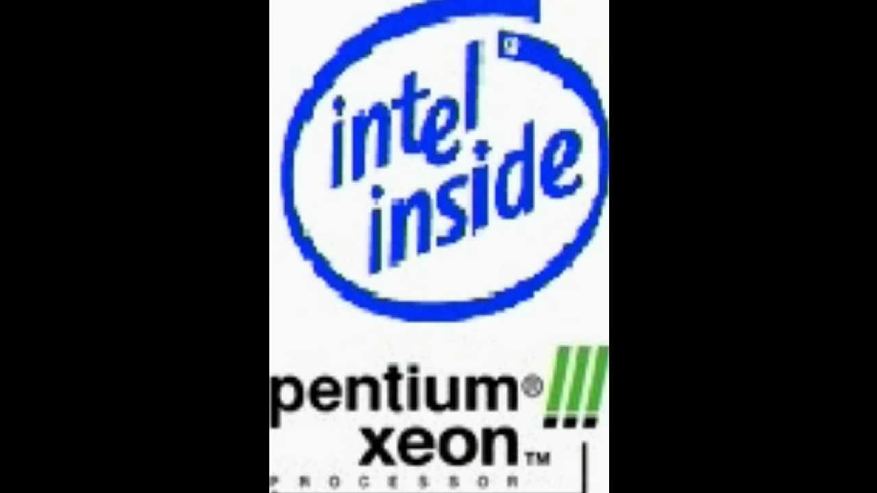 Intel Pentium III Xeon Logo 2000-2002 - YouTube
