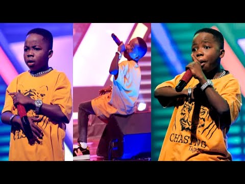 This 10yr old Talented Kidz rapper is too bàd for his age mates, swag ...