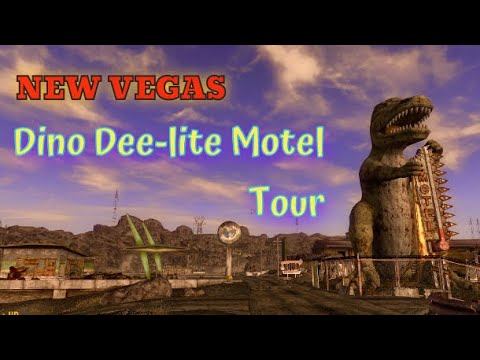 Fallout New Vegas - Dino Dee-lite Motel Tour, Novac - YouTube