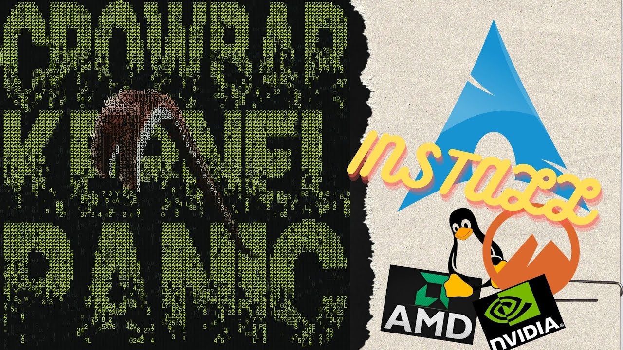 Arch Installation - AMD, Nvidia, GDM, Cinnamon - YouTube