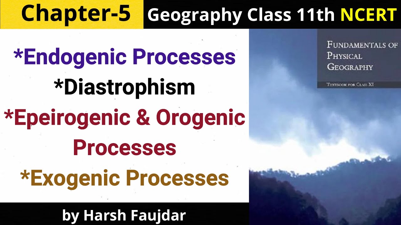 G19: Endogenic Processes, Diastrophism, Epeirogenic & Orogenic ...
