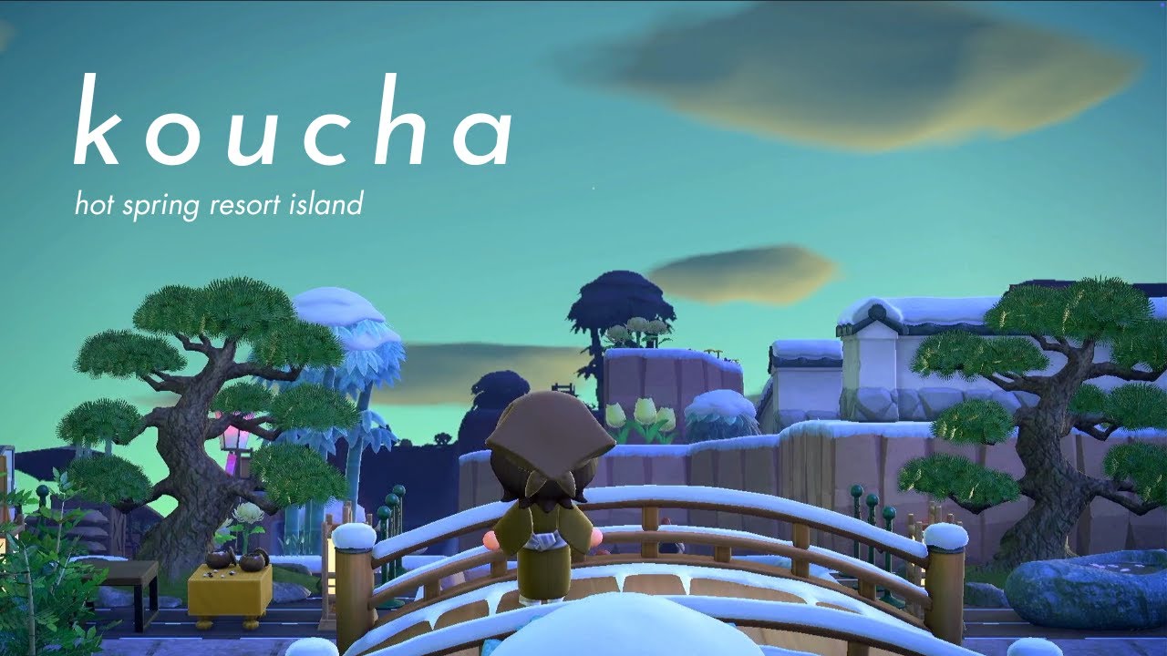 koucha | japanese hot springs resort island tour 🍃🍵 - YouTube