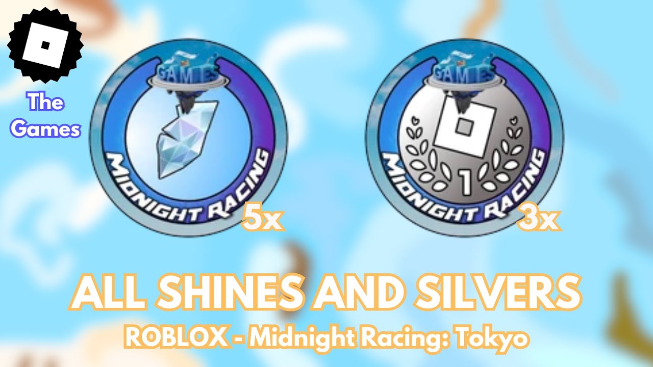 How to get ALL SHINE AND SILVER BADGES in Midnight Racing: Tokyo ...