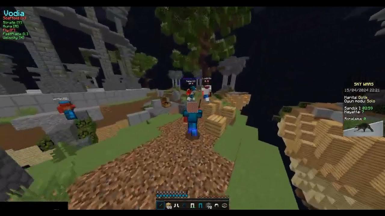 Vodia | Craftrise 2024 Hile (Killaura,Scaffold,Fly,Speed,Velocity) - YouTube