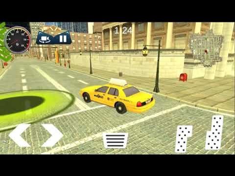 模拟出租车游戏源码 unity单机游戏 Simulated taxi game source code Unity single player game - YouTube