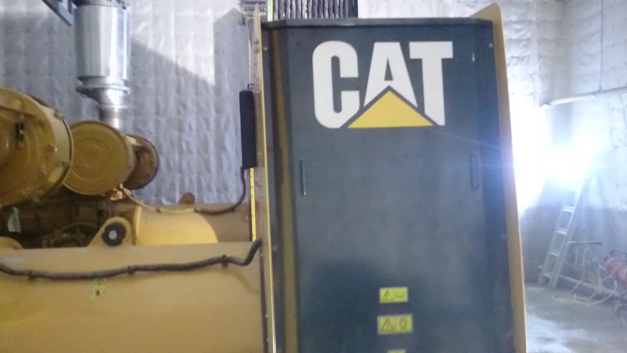 New Caterpillar 3512 Control Panel Design - YouTube