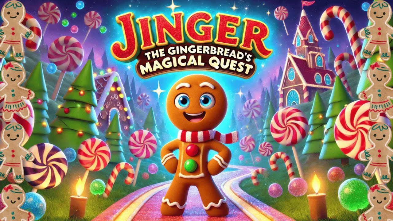 Jinger the Gingerbread’s Magical Quest | Read Aloud Bedtime Story for ...