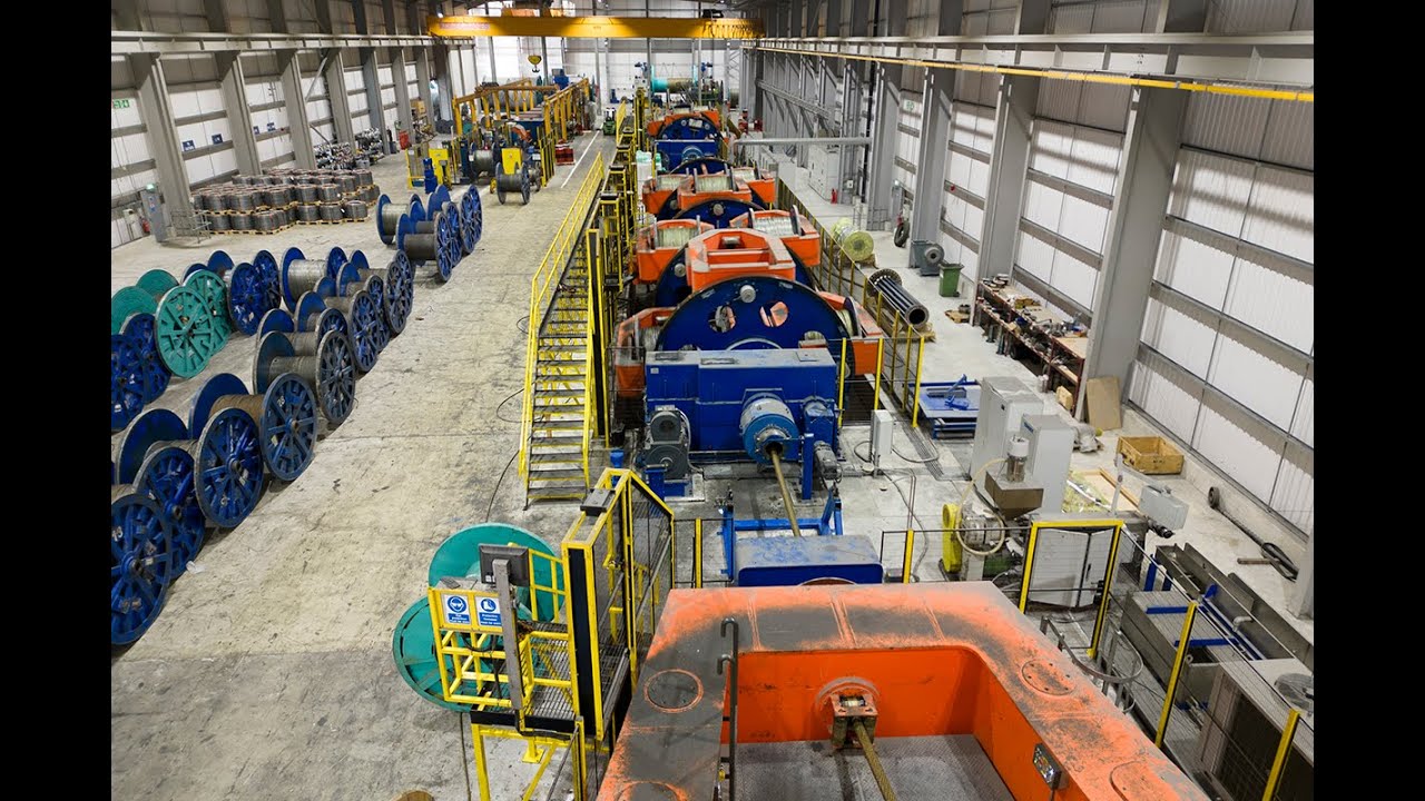 Brunton Shaw Producers of Steel Rope - YouTube