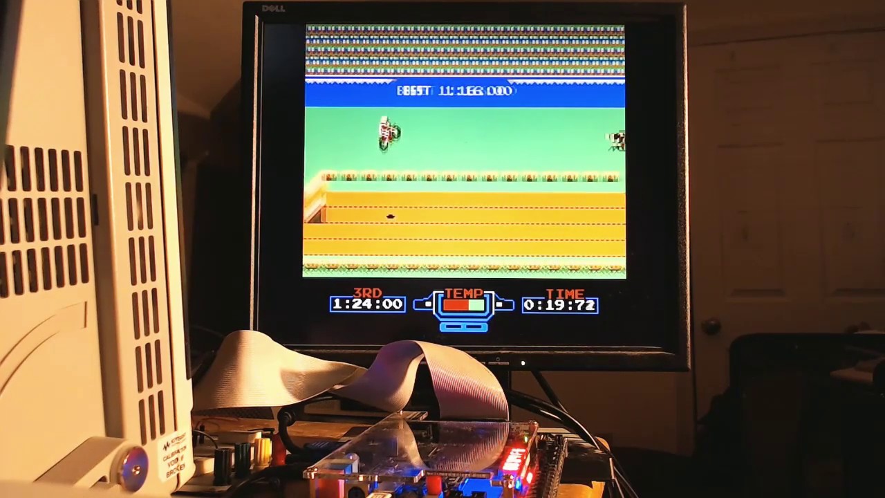 Demonstrating 6 Nintendo games using Whirlwind NES FPGA core - YouTube