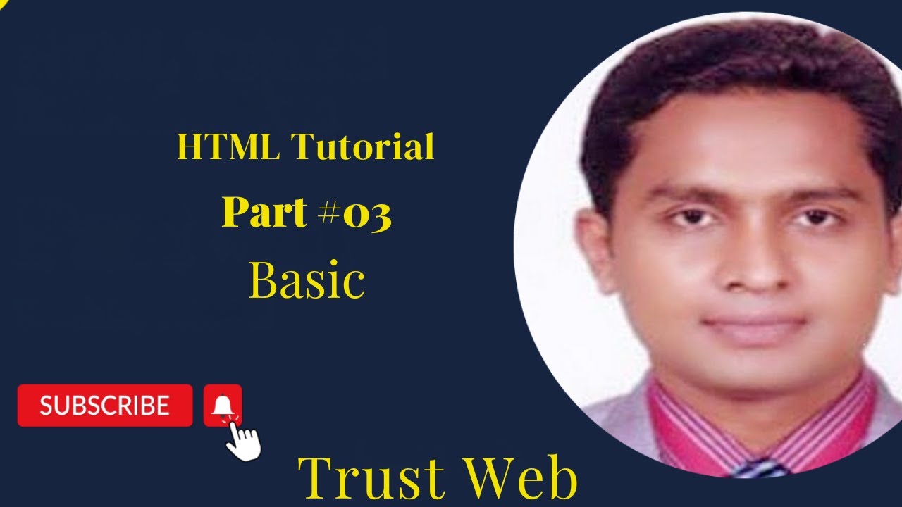 HTML| HTML5 Bangla Tutorial|এইচটিএমএল বাংলা টিউটরিয়াল [#3] Basic - YouTube