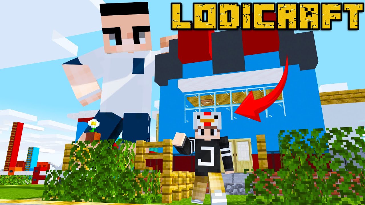 I Became a GIANT in Minecraft!!! - YouTube