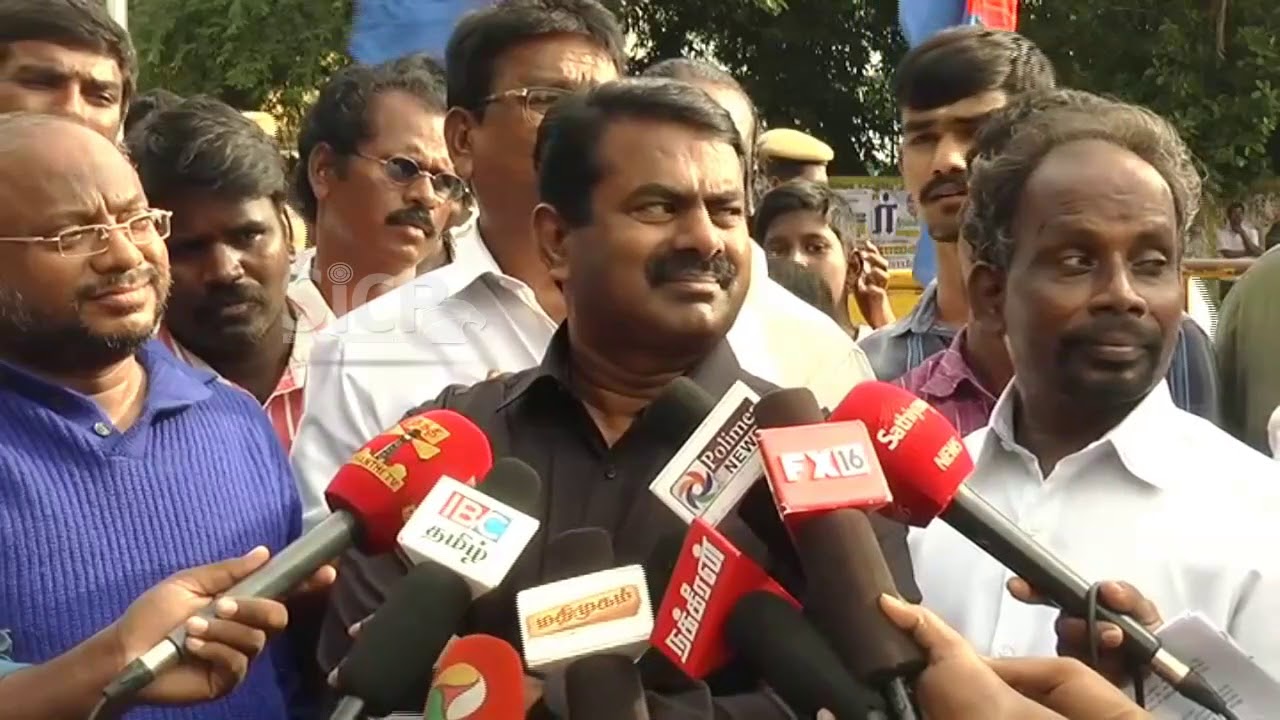 NTK party Leader Seeman say about Water logging continues in Chennai ...