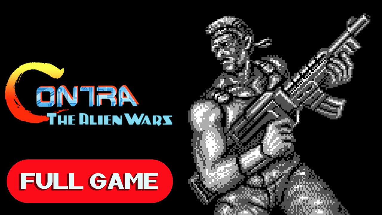 Contra: The Alien Wars GAME BOY FULL GAME Longplay Gameplay Walkthrough ...