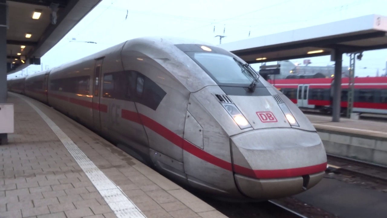 ICE 4 in Nürnberg Hbf: ICE504 Hamburg-Altona - YouTube