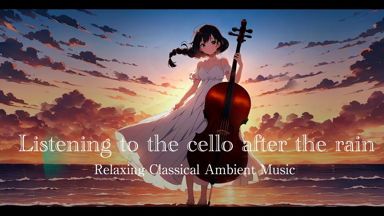 Listening to the cello after the rain / Relaxing Classical Ambient ...