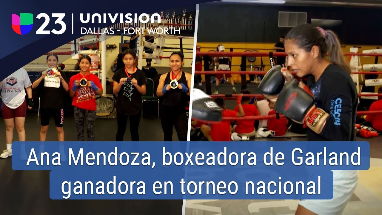 "El boxeo es mi vida": Ana Mendoza, boxeadora de Garland ganadora en ...