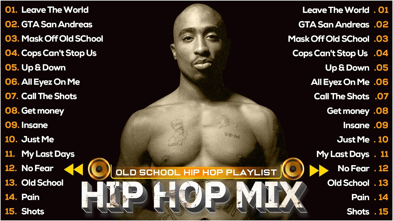 OLD SCHOOL HIPHOP MIX - Best Songs Of 2Pac [TuPac Shakur] 2024 Album 15 ...