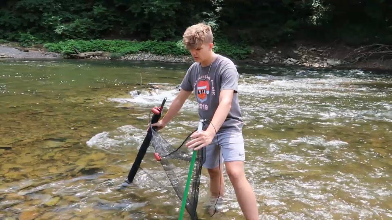How To Use a Seine Net at The River - YouTube