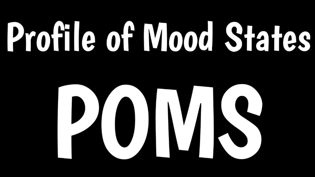 Profile of Mood States | POMS | - YouTube