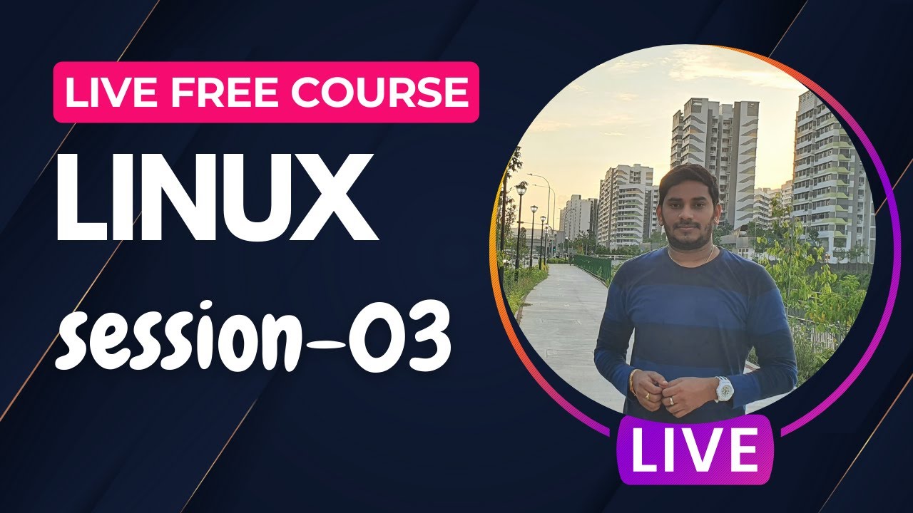 Linux Session-03 | Linux Live Free Course @JoinDevOps-siva - YouTube