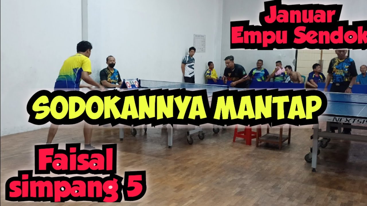 sodok bintiknya mantap - Januar empu sendok vs faisal simpang 5 ...