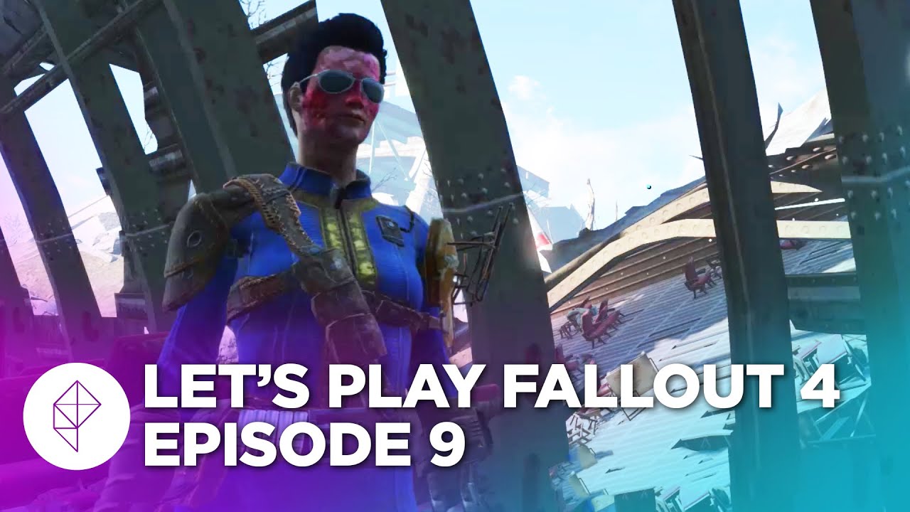 Fallout 4 Gameplay Walkthrough Part 9: Skylane Smugglers - YouTube