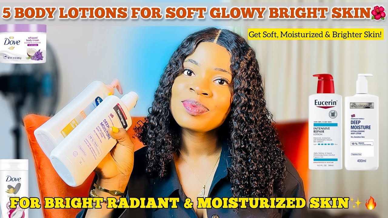 5 BODY LOTIONS FOR SOFT, MOISTURIZED & BRIGHTER SKIN +Best Lotion for ...