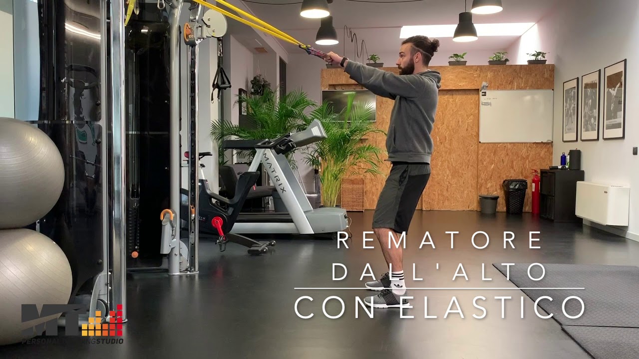 REMATORE DALL' ALTO CON ELASTICO - YouTube