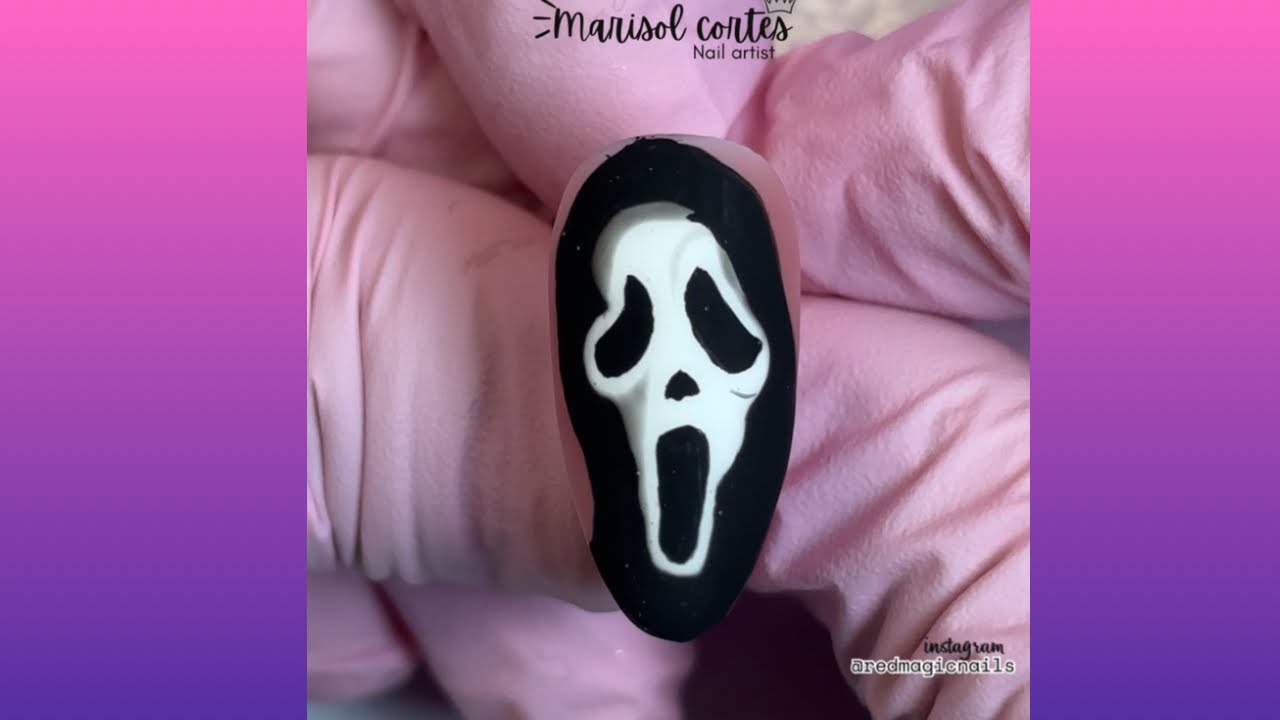 Scream TUTORIAL micropintura paso a paso 💅🏻 - YouTube