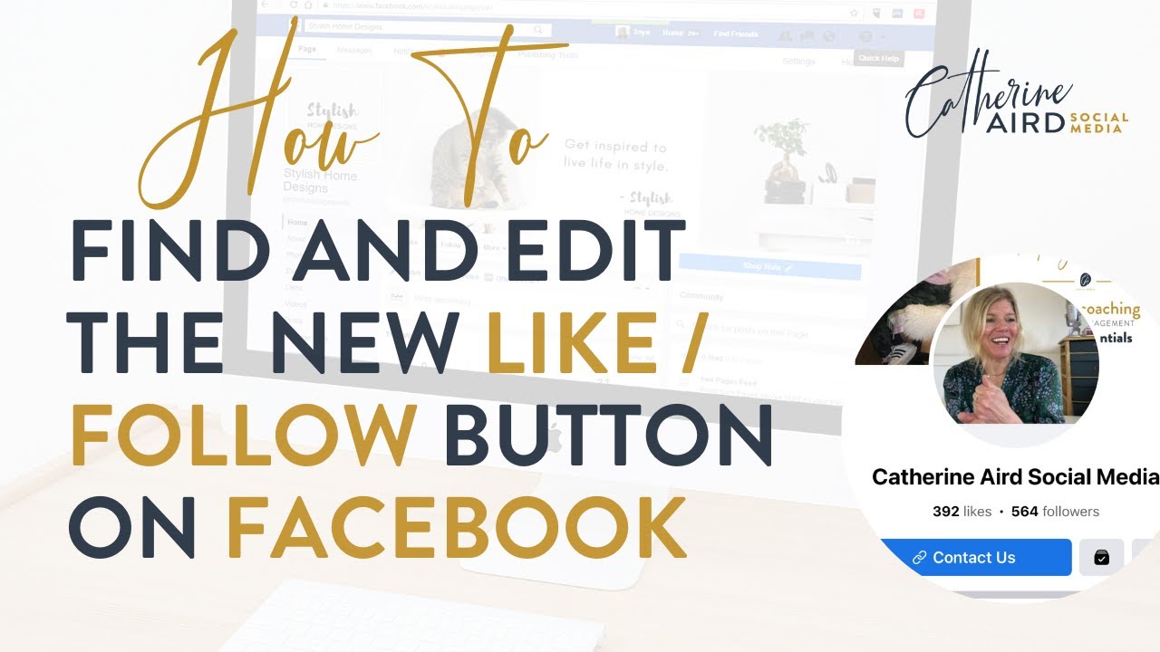 Add an action button to your Facebook Page NEW LOOK - YouTube