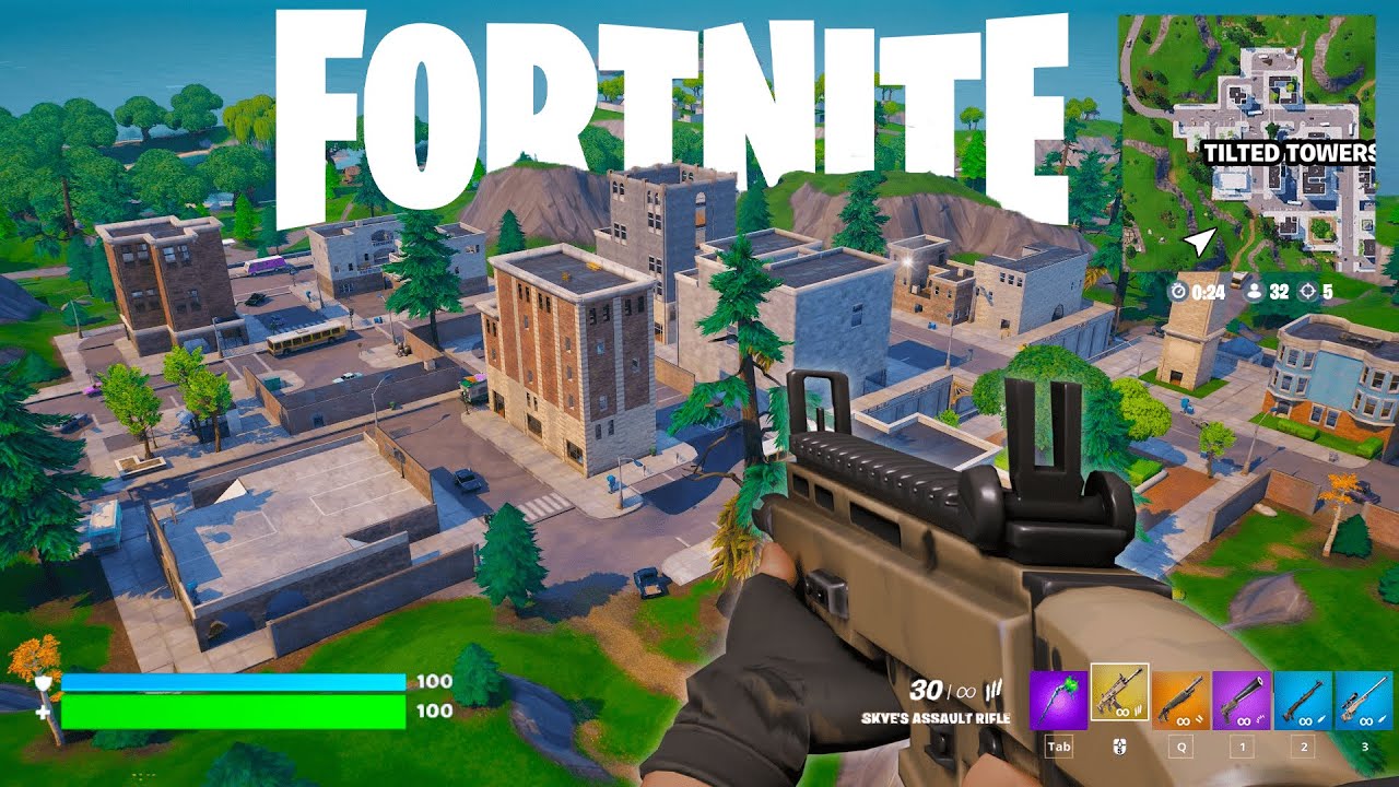 How To USE FIRST PERSON In Fortnite! (Tutorial) - YouTube