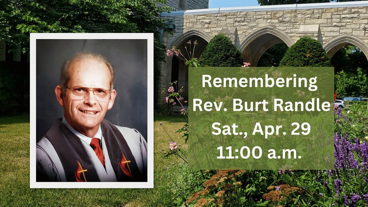REMEMBERING REV. BURT RANDLE - April 29 Livestream - YouTube