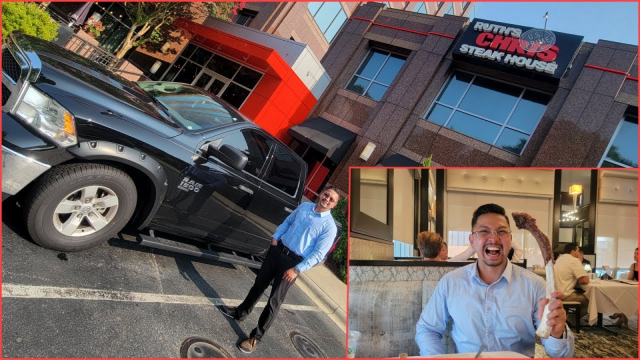 Ruth's Chris Tomahawk Ribeye Steak 2021 Review | 40 oz. Special Cut ...