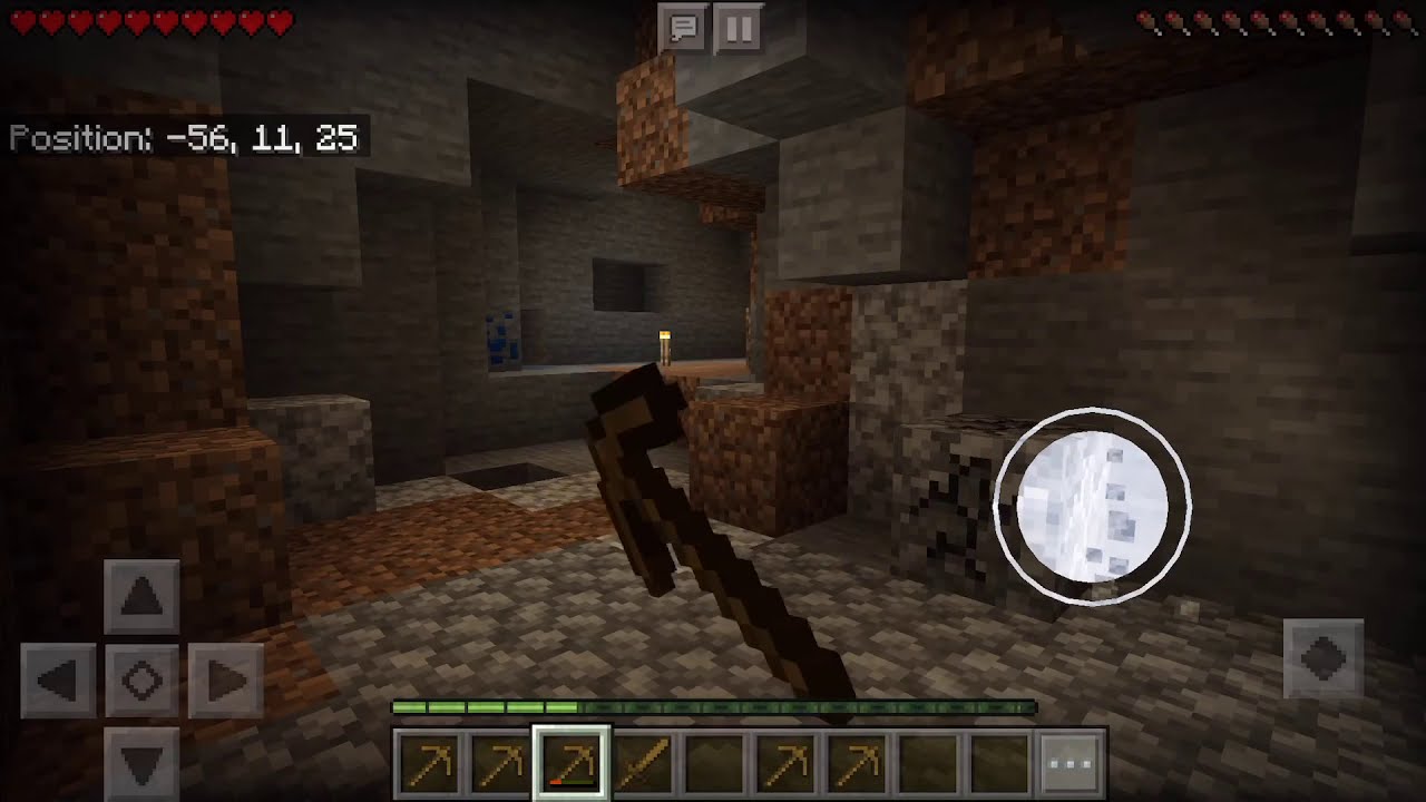 Minecraft Digging For Diamonds Episode 3 | Mining With Just A Wooden ...