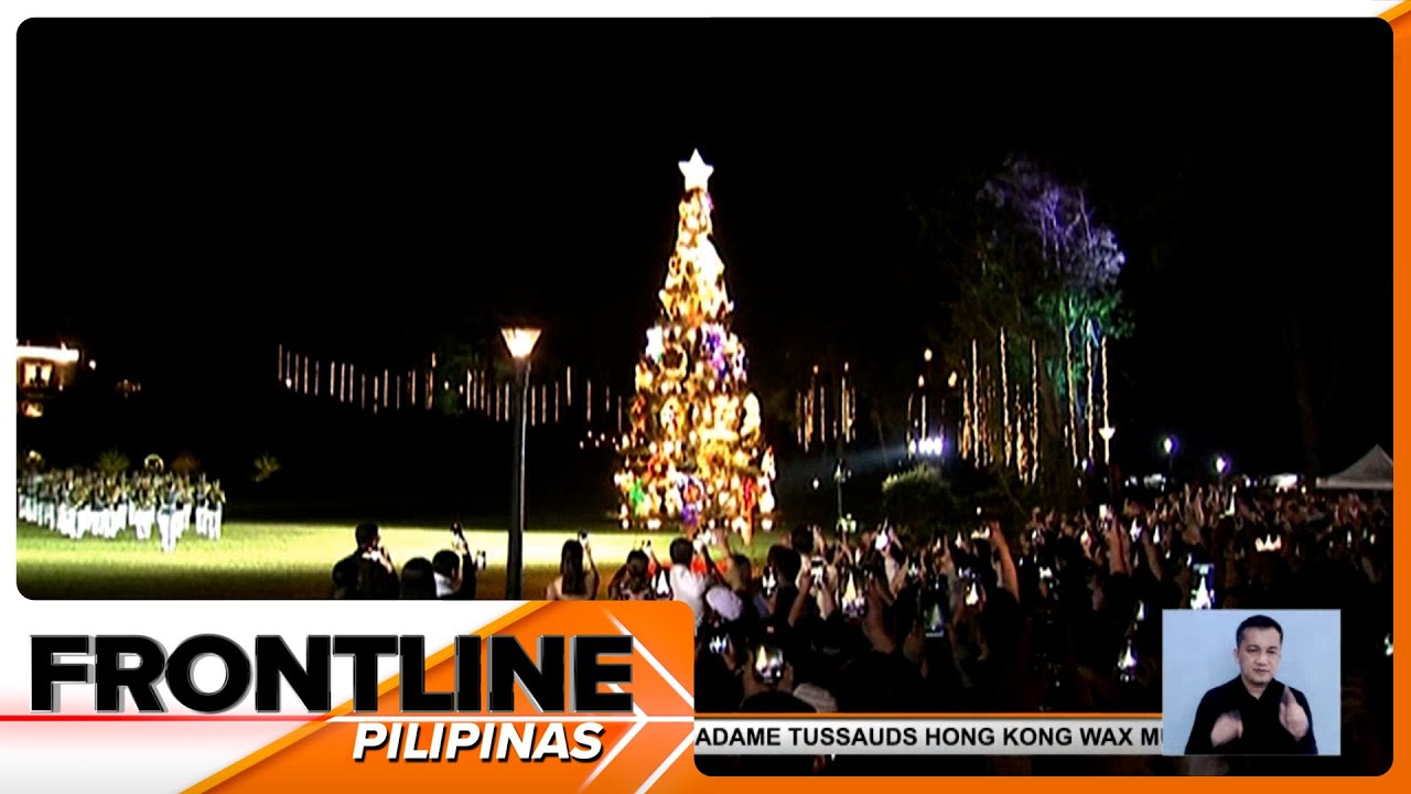 First Christmas tree sa Baguio Mansion House, pinailawan na | Frontline ...
