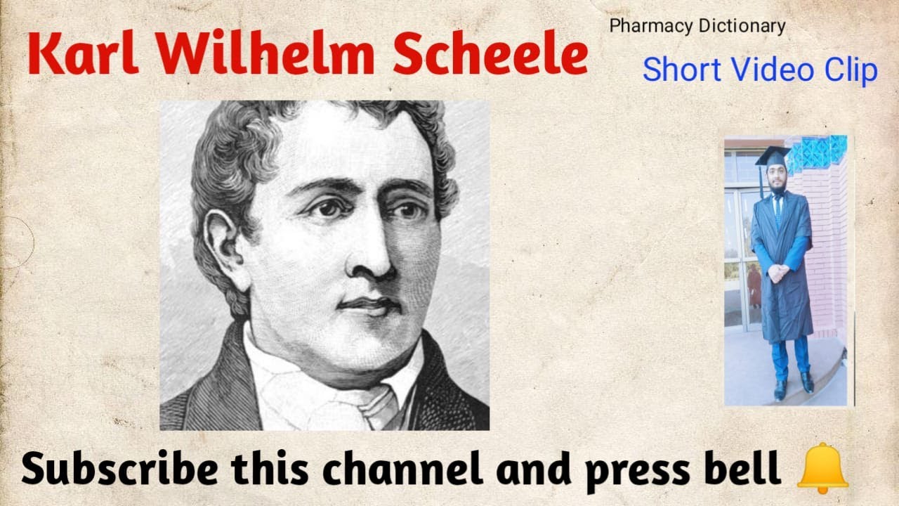 Karl Wilhelm Scheele | 1742-86| Empiric Era| History of Pharmacy ...