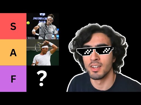 How to be cool while playing tennis (tier list)