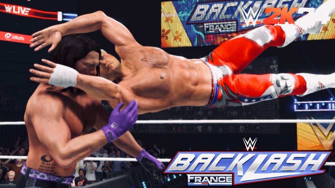 Backlash 2024 Cody Rhodes vs AJ Styles Highlights | wwe2k24 - YouTube