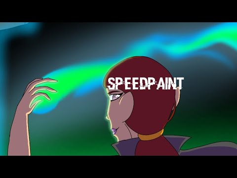 Sorceress The Wicked| OC speedpaint #3 - YouTube