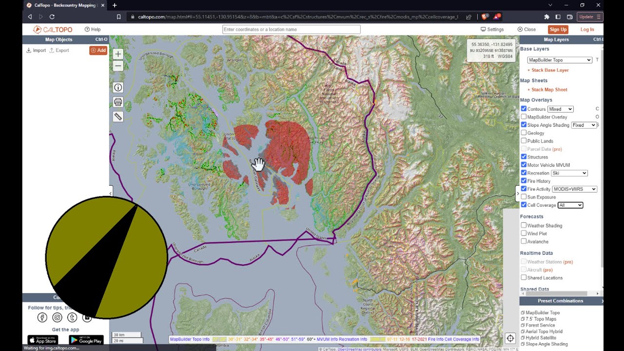 Area of Operations - Generating Maps Using CalTopo - YouTube