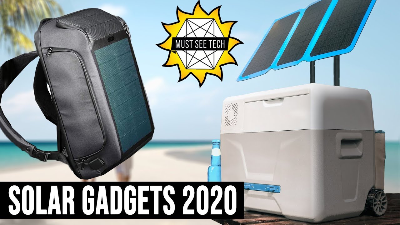 Top 9 Solar Camping Gear Items that Never Run out of Power - YouTube