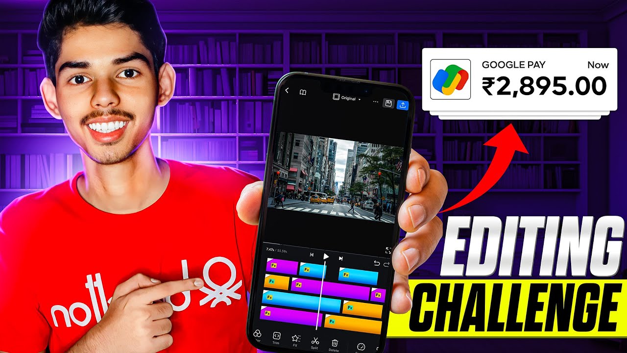 Mobile Video Editing Challenge for 24 HOUR - YouTube