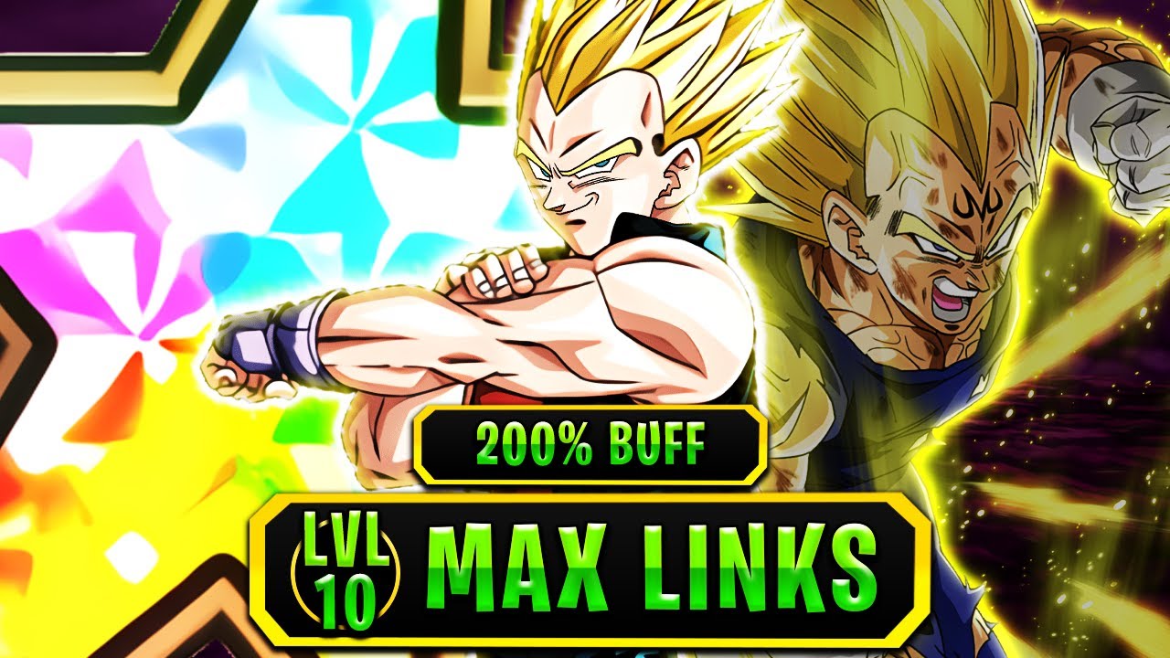 200% BUFF VEGETA SSJ GT RAINBOW SHOWCASE | Dragon Ball Z: Dokkan Battle ...