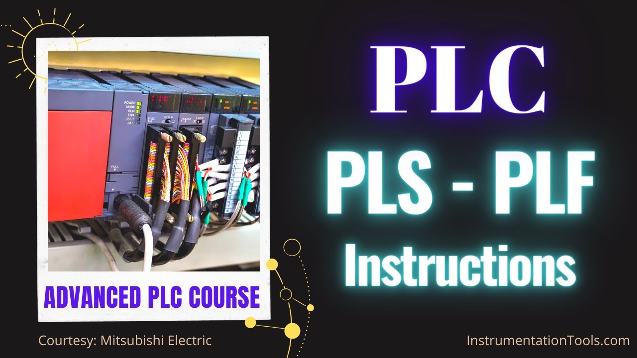 PLS PLF Instructions - Edge Detection - Mitsubishi PLC Tutorials - YouTube