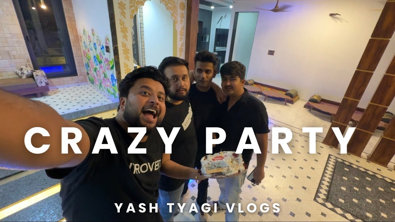 Crazy Birthday Party 🥳 || Villa Party 😍|| VLOG 147 - YouTube